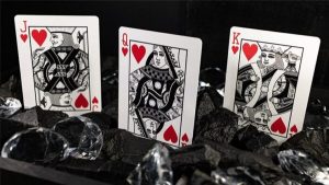 Face cards in a deck of cards